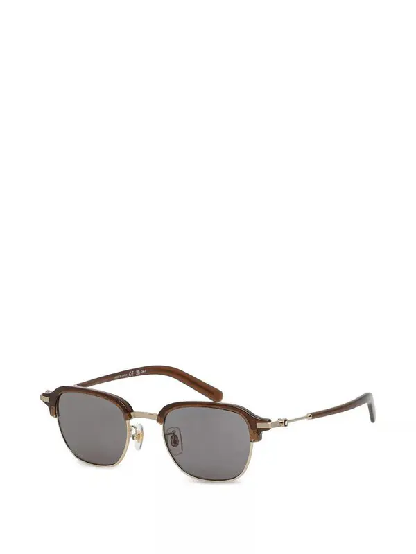 Montblanc Geometric-frame Sunglasses