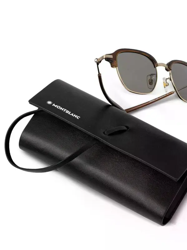 Montblanc Geometric-frame Sunglasses