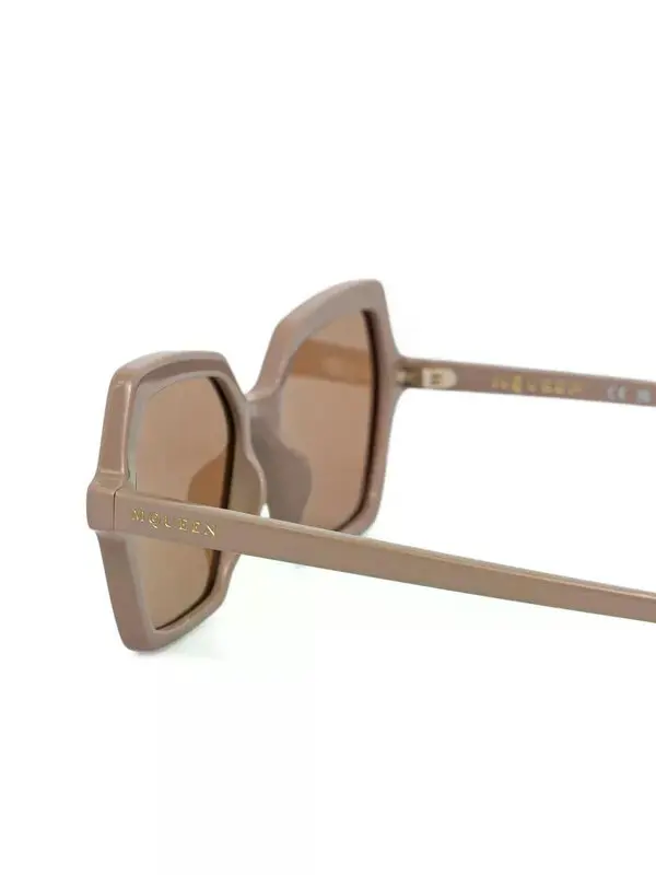 Alexander McQueen Geometric-frame Sunglasses