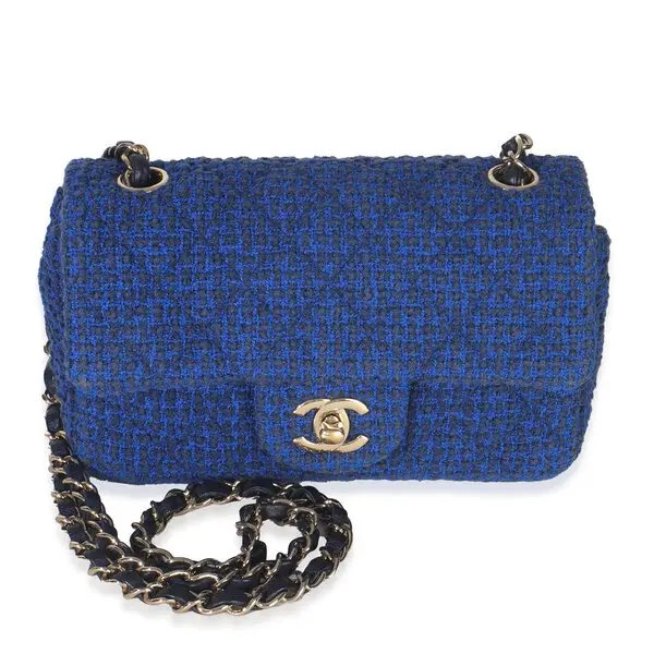 Chanel Electric Tweed Rectangular Flap Bag