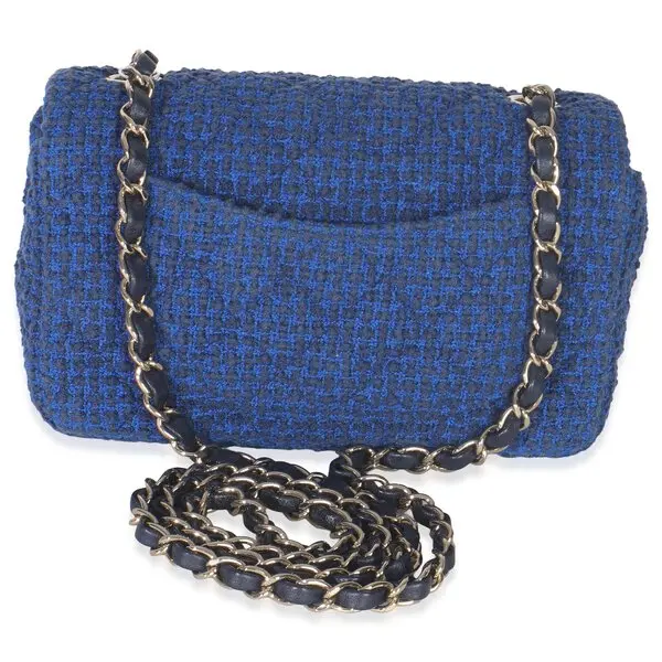 Chanel Electric Tweed Rectangular Flap Bag