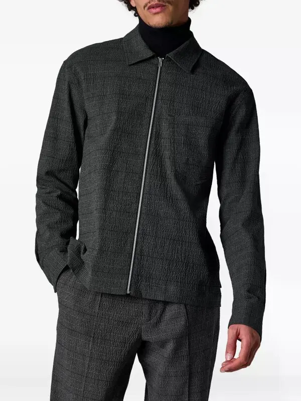 Paul Smith Check-pattern Zip Shirt Jacket