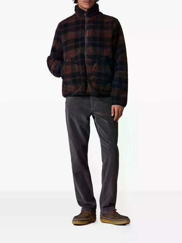 Paul Smith Plaid-pattern Zip Jacket
