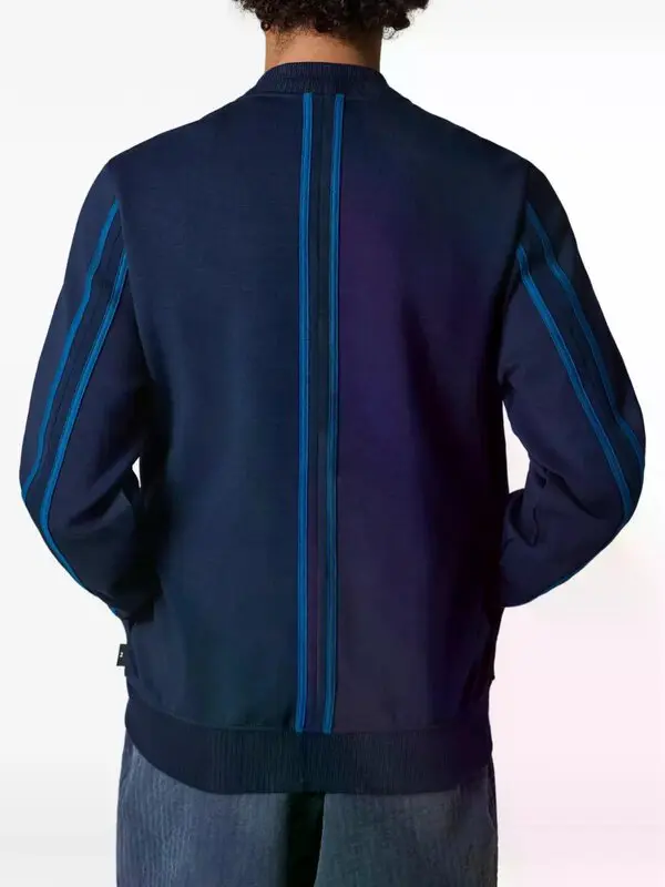 Paul Smith Button Stripes-detail Bomber Jacket