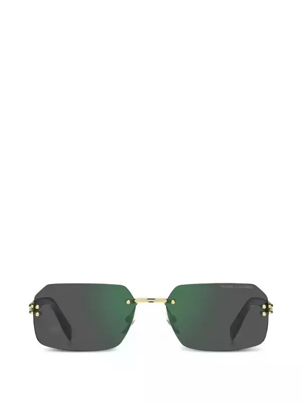 Marc Jacobs Rimless Sunglasses - Gold
