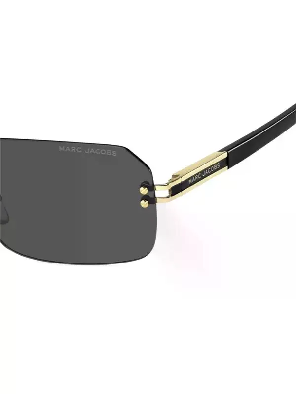 Marc Jacobs Rimless Geometric Sunglasses