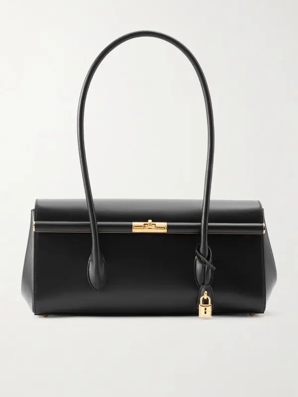 Dolce & Gabbana Marlene Leather Shoulder Bag - Black