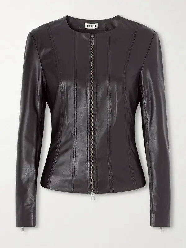 Staud Leather Jacket