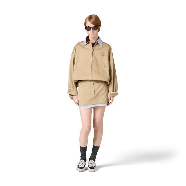 Miu Miu Chino Blouson Jacket - Cord