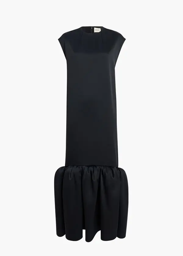 Khaite Column Dress - Black