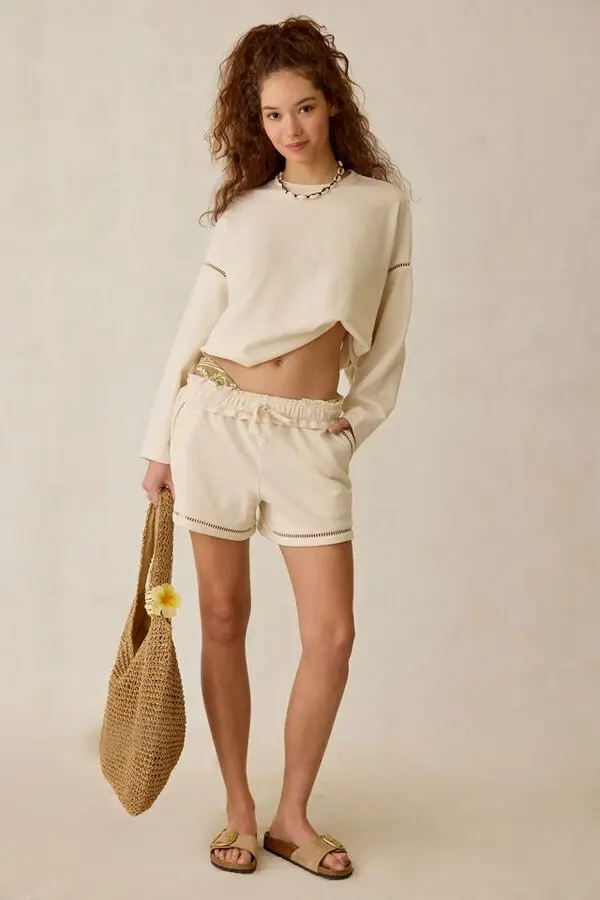 UGG Hayvie Cropped Crew Neck Pullover