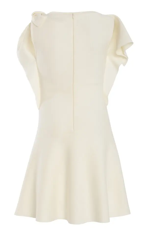 Oscar De La Renta Draped Mini Dress