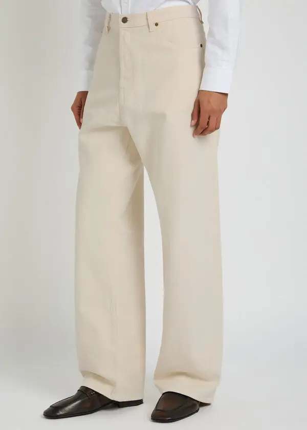 Valentino Garavani Wide-leg Denim Jeans