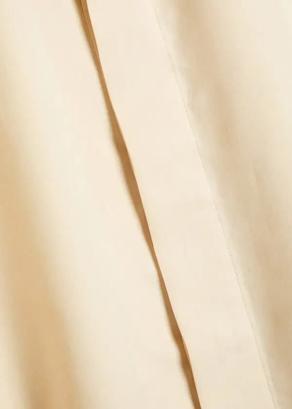 LARDINI Cotton And Silk-blend Shirt