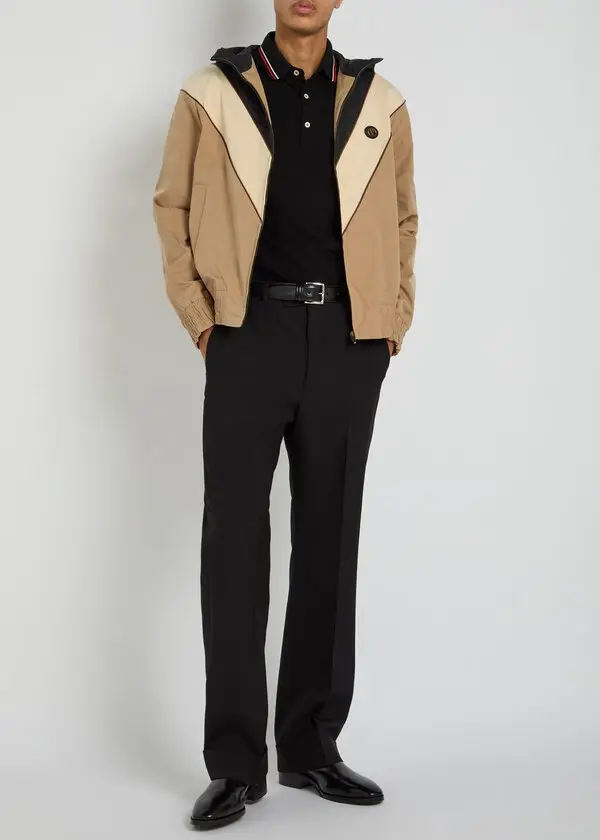 Valentino Garavani Vlogo Panelled Hooded Jacket - Multicoloured 1