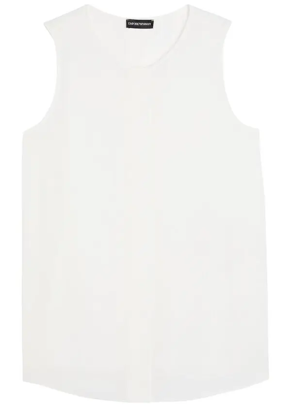 Emporio Armani Crepe Top