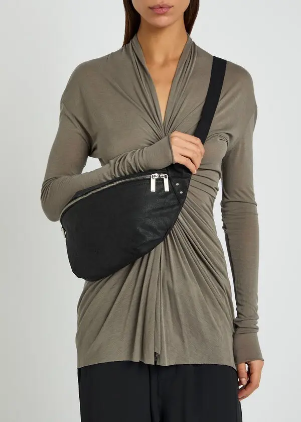 Rick Owens Leather Bumbag