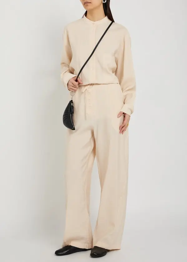 Studio Nicholson Modal-blend Shirt - Beige