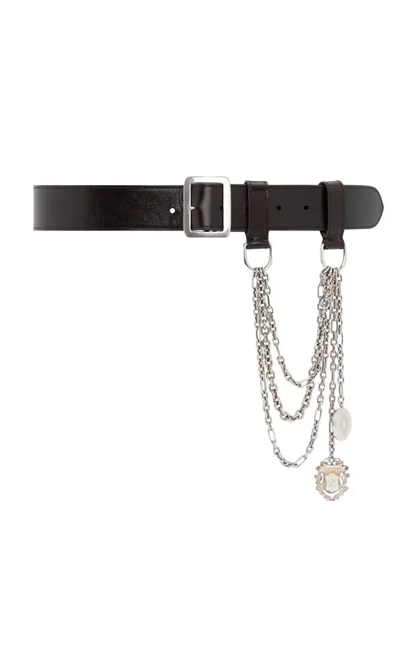Ralph Lauren 40 Mm Square Buckle Belt - Brown