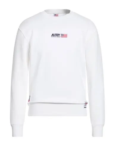 AUTRY Sweatshirt Size Cotton, Polyamide - White