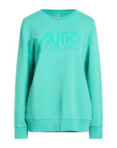 AUTRY Cotton Sweatshirt - Turquoise