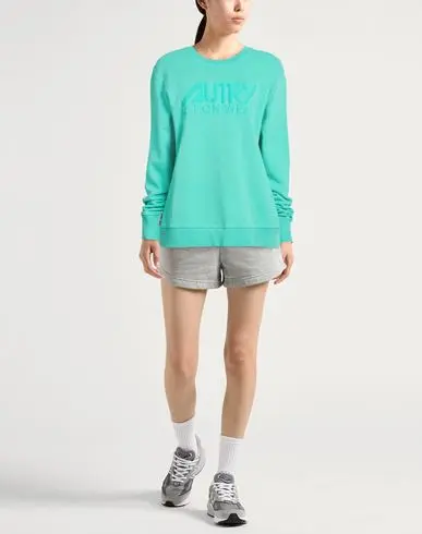 AUTRY Cotton Sweatshirt - Turquoise