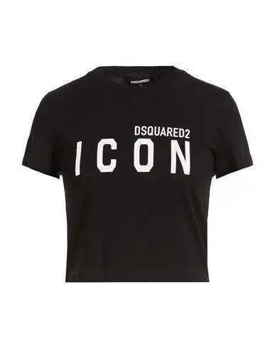 Dsquared2 Icon T-shirt Size Cotton - Black