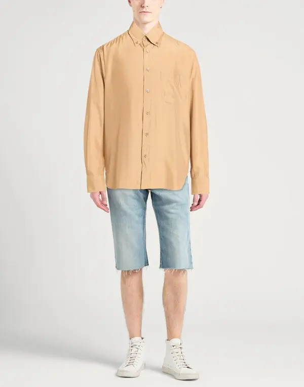 TOM FORD Shirt Size Silk, Viscose - Beige