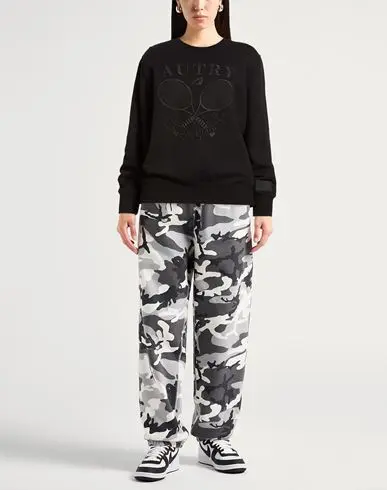 AUTRY Cotton Sweatshirt With Appliqués