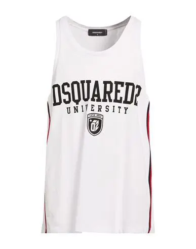 Dsquared2 Tank Top Size Cotton - White