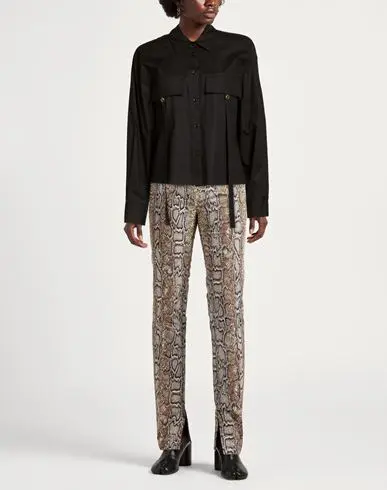 TWINSET Shirt In Cotton And Elastane - Black