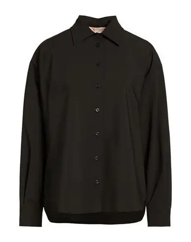 TWINSET Shirt Size Polyester, Viscose, Wool, Elastane - Black