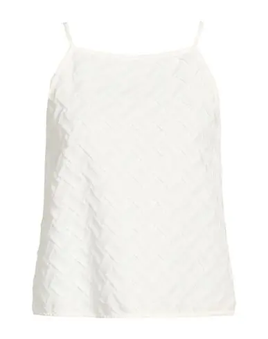 Alpha Studio Crepe Top - White