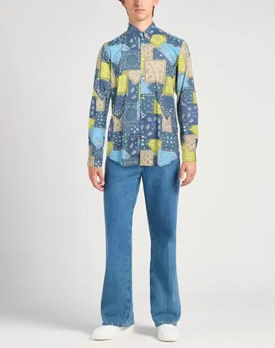 MANUEL RITZ Shirt Size Cotton, Elastane