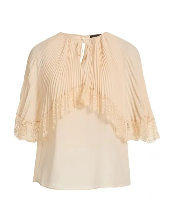 TWINSET Chiffon Cape-effect Top