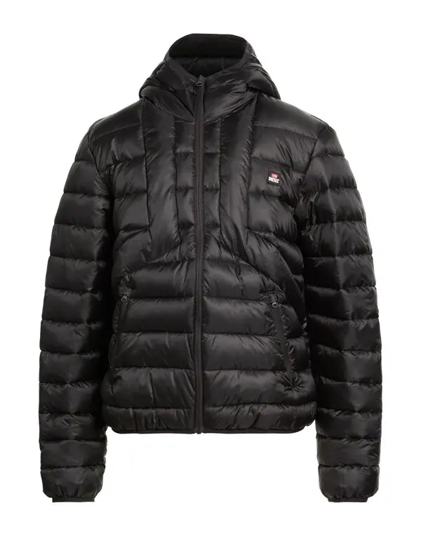 DIESEL Puffer Size Polyester - Black