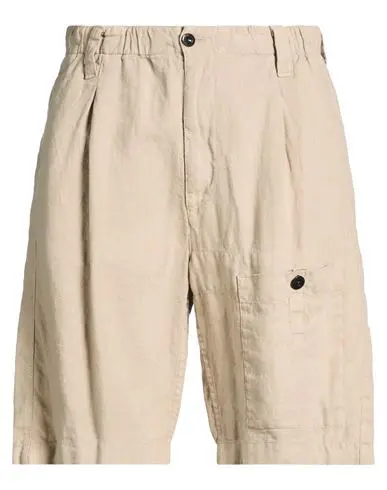 C.P. COMPANY Linen Cargo Shorts - Sand