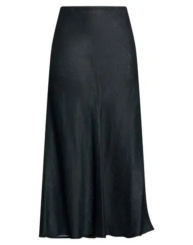 TWINSET Maxi Skirt Size Linen - Black