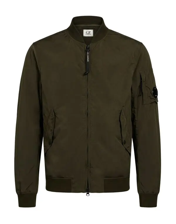 C.P. COMPANY Bomber Jacket In Polyamide And Elastane