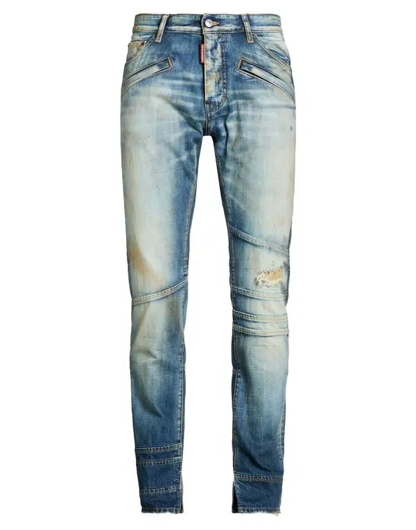 Dsquared2 Tapered Tie-dyed Jeans