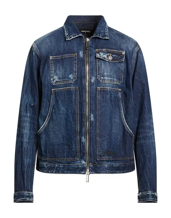 Dsquared2 Denim Trucker Jacket - Blue