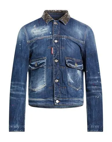 Dsquared2 Denim Outerwear Size Cotton, Elastane