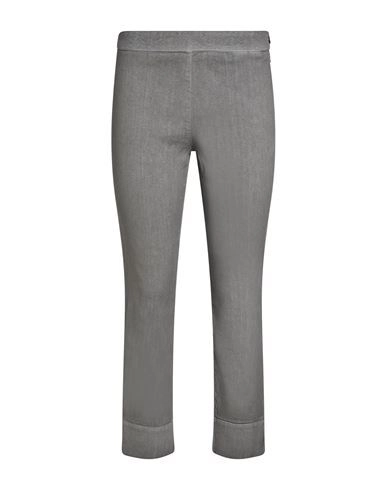 120% Lino Tapered Cropped Pants - Grey