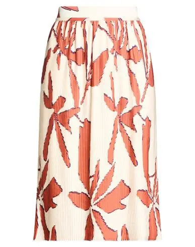 Ba&sh Midi Pleated Skirt - Ivory
