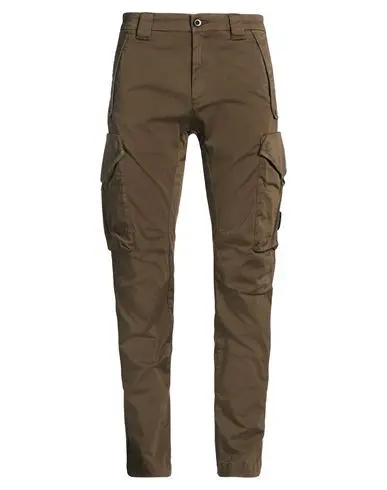 C.P. COMPANY Military Cotton-elastane Pants - Military Green