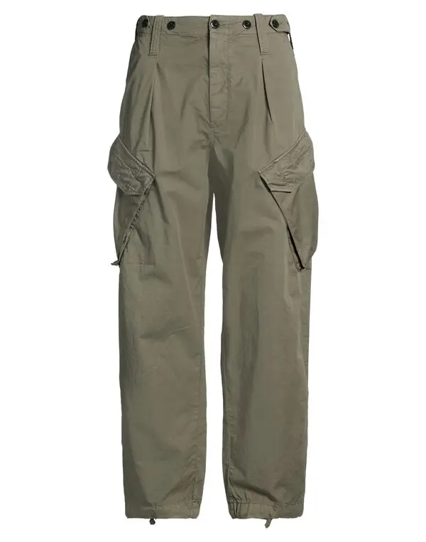 C.P. COMPANY Cotton Cargo Pants - Green