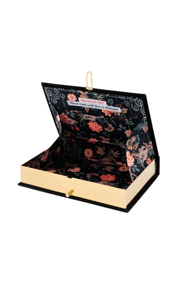 OLYMPIA LE-TAN Le Bouquet Clutch - Black