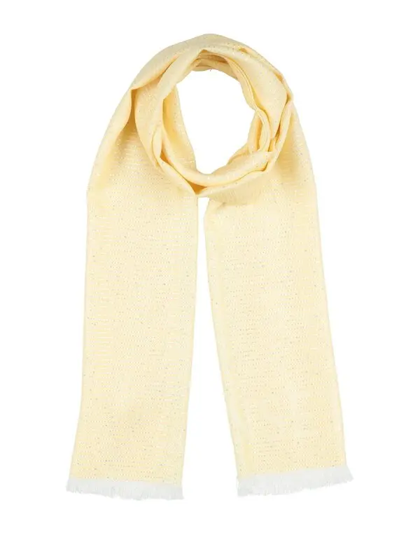 TWINSET Scarf Viscose, Modal, Polyester - Yellow