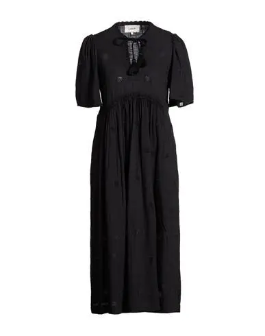 Ba&sh Midi Dress With Broderie Anglaise