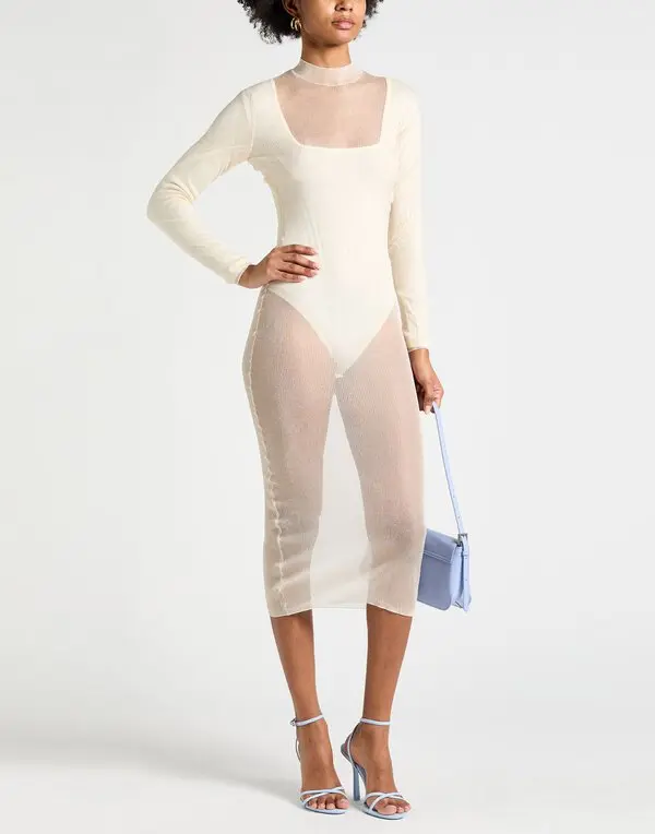 MUGLER Midi Bodycon Dress